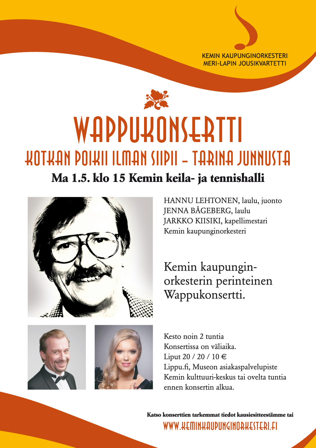 Wappukonsertti Kotkan poikii ilman siipii – tarina Junnusta 1.5.2023 ...